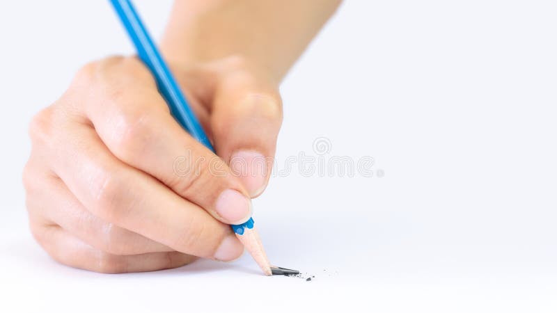 Writing in pressure stock photo. Image of lead, draw - 215114906