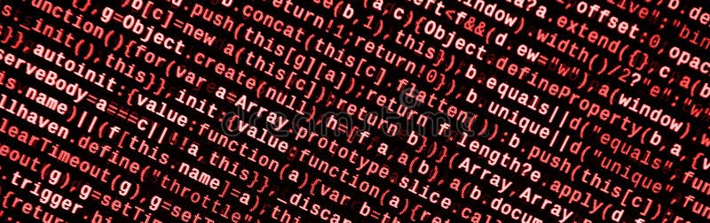 Writing Programming Code On Laptop Digital Binary Data On Computer Screen Stock Image Image