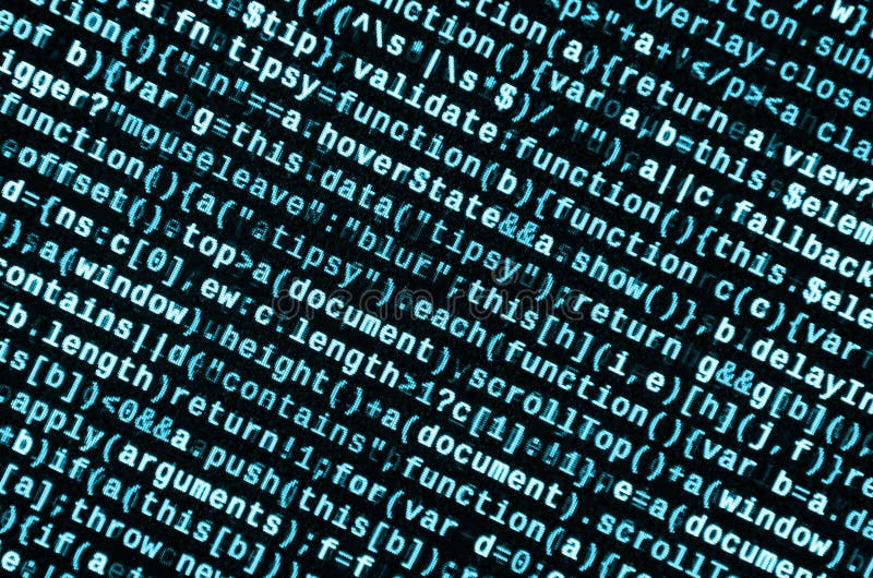 Js Code on Laptop Screen, Web Development Stock Photo - Image of ...