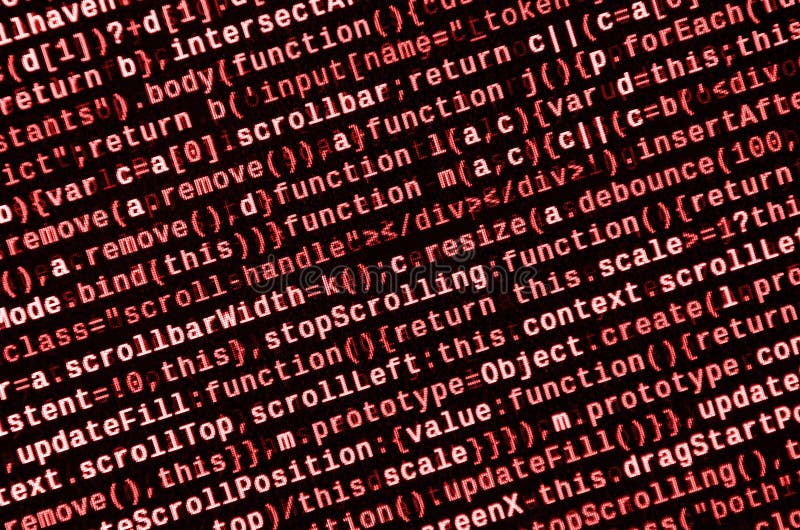 Js Code on Laptop Screen, Web Development Stock Photo - Image of ...