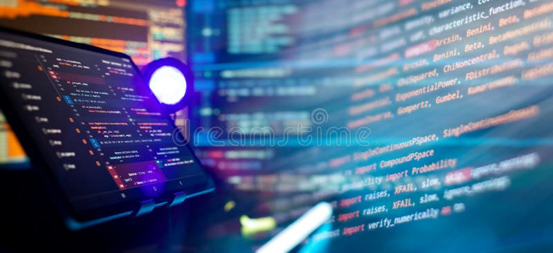 Writing Programming Code On Laptop Software Source Code Programming Code Abstract It 0139