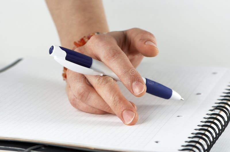 Writing a project stock photo. Image of project, text - 7224230