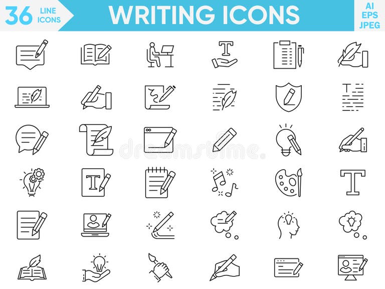 Talk Writing Stock Illustrations – 6,437 Talk Writing Stock ...