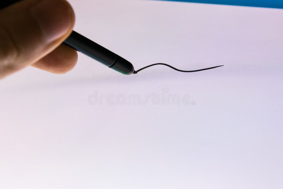 Writing Stylus Scribble White Signature Pen Digital Technology Computer ...