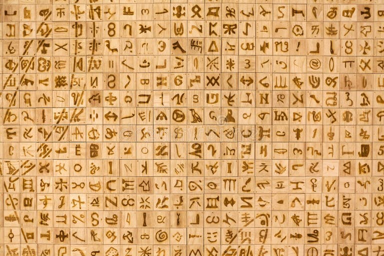 Writing Symbols Code stock photo. Image of cryptogram - 19405702
