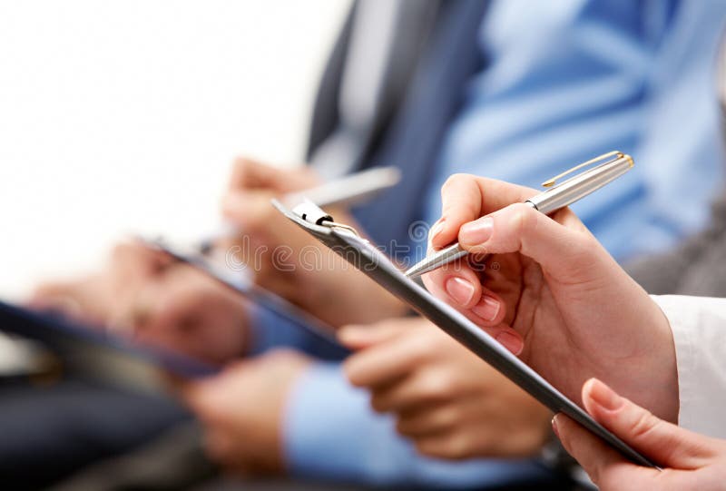 Writing test stock image. Image of paperwork, commerce - 17409529