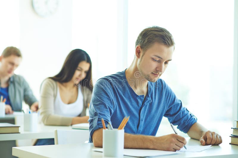 Writing test stock image. Image of paperwork, commerce - 17409529