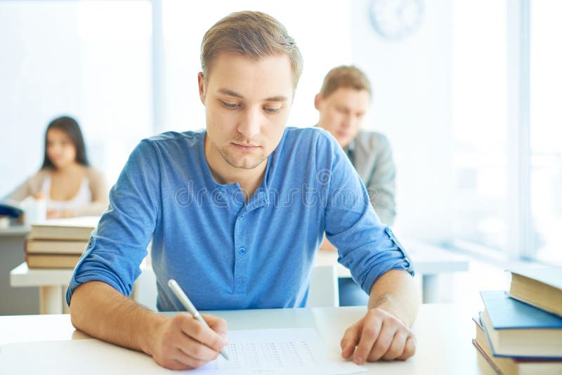 Writing test stock image. Image of paperwork, commerce - 17409529