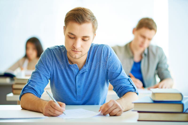 Writing test stock image. Image of paperwork, commerce - 17409529