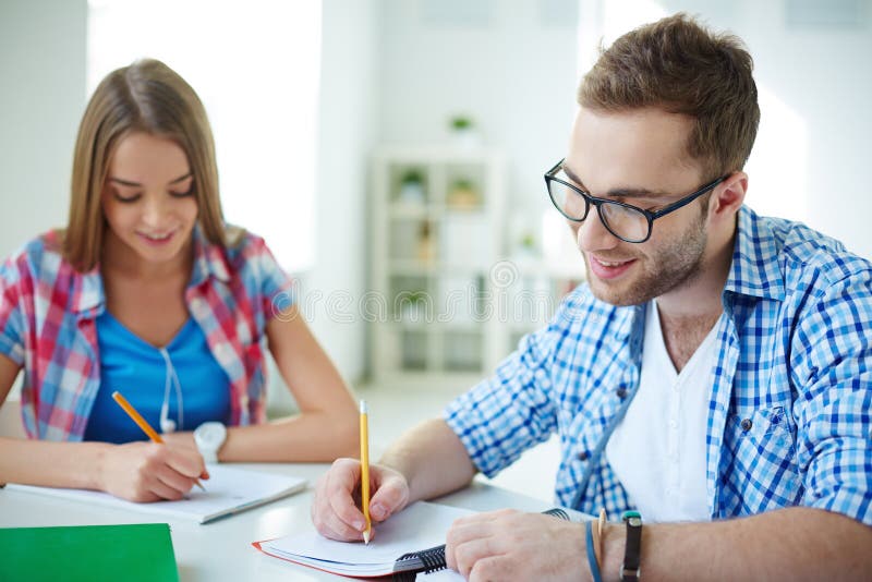 Writing test stock image. Image of paperwork, commerce - 17409529