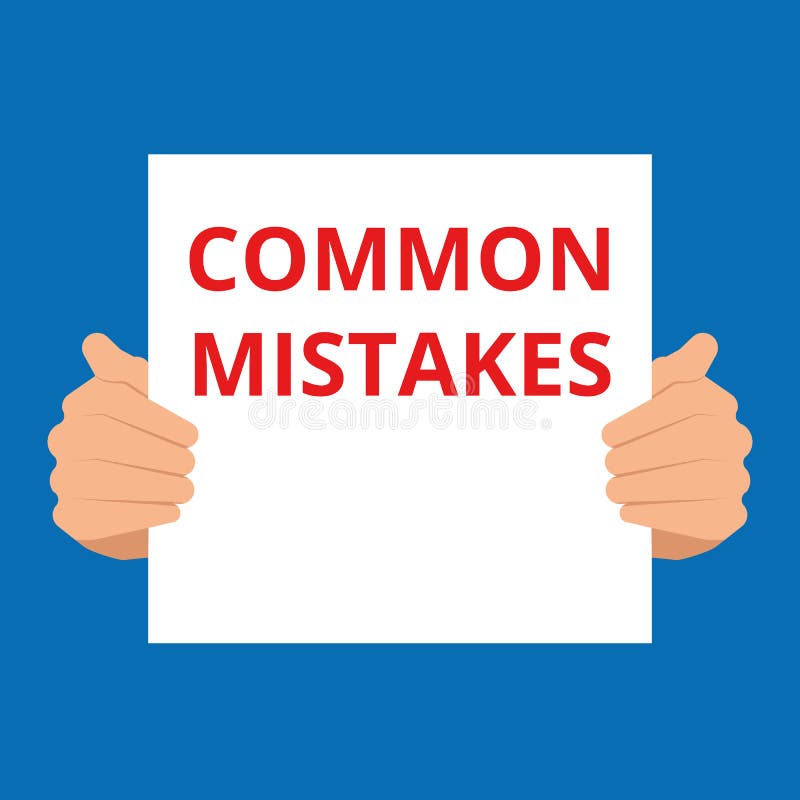 Mistakes Stock Illustrations – 1,919 Mistakes Stock Illustrations ...
