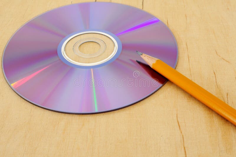Writing to disc 2 stock photo. Image of computer, video - 18922190
