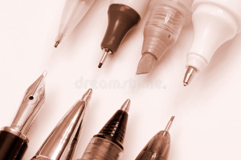 Writing tools stock photo. Image of nice, work, writing - 6462010