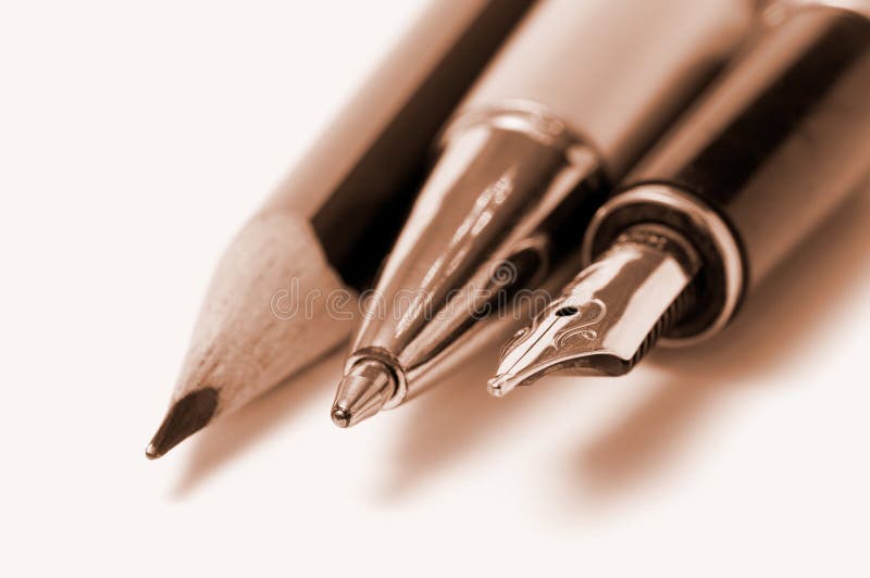Writing tools stock photo. Image of nice, work, writing - 6462010