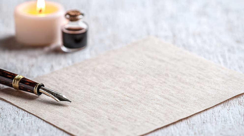 Candle Writing Stock Illustrations – 1,367 Candle Writing Stock ...