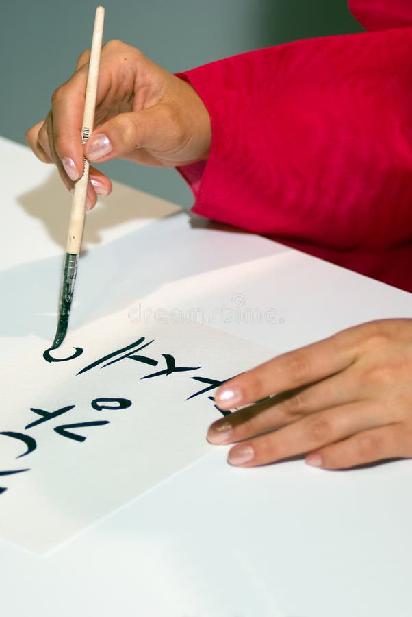 Writing the word stock photo. Image of paper, isolated - 14611154