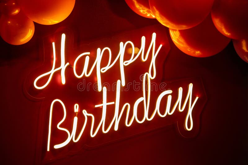231 Happy Birthday Neon Sign Stock Photos - Free & Royalty-Free Stock ...