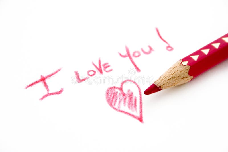 Written love stock image. Image of write, sharp, adore - 4177623