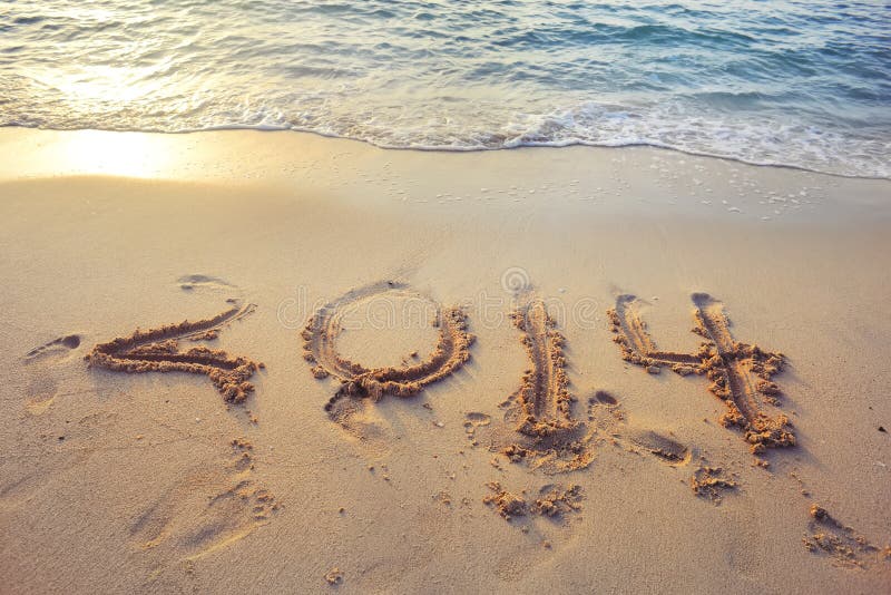 It S All Good Written in the Sand Stock Photo - Image of good, beach ...