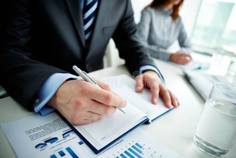 Written task stock image. Image of convention, lecture - 26817153