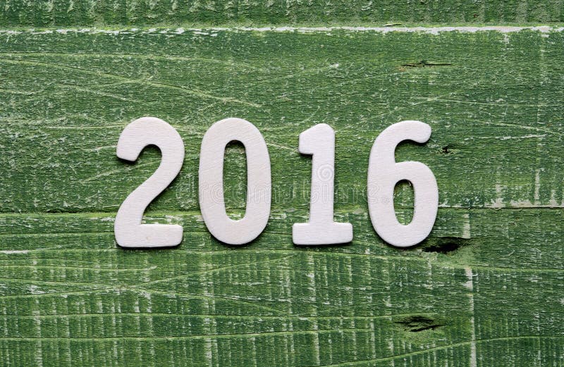 2016 written on wood stock image. Image of concept, future - 57260167