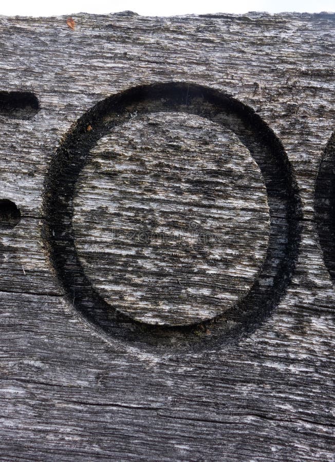 Written Wording in Distressed State Typography Advertising Letter O or ...