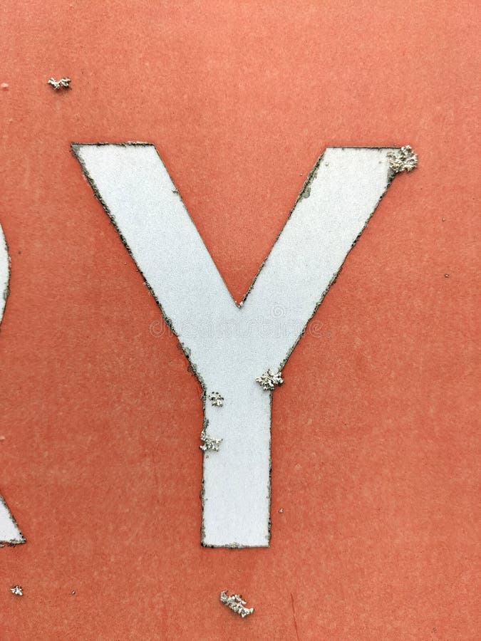 Written Wording in Distressed State Typography Found Letter Randsom ...