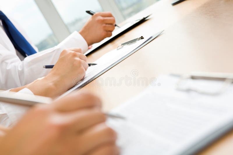 Written work stock photo. Image of improvement, close - 6923922