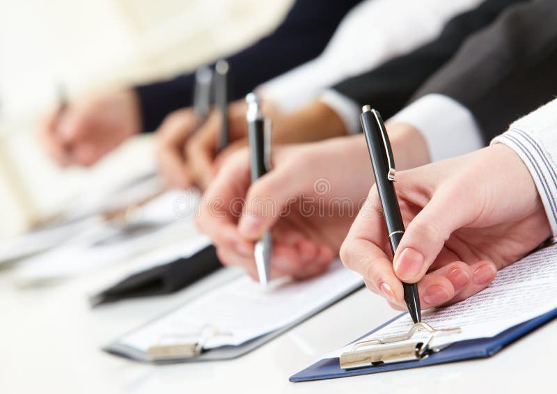 Written work stock photo. Image of improvement, close - 6923922