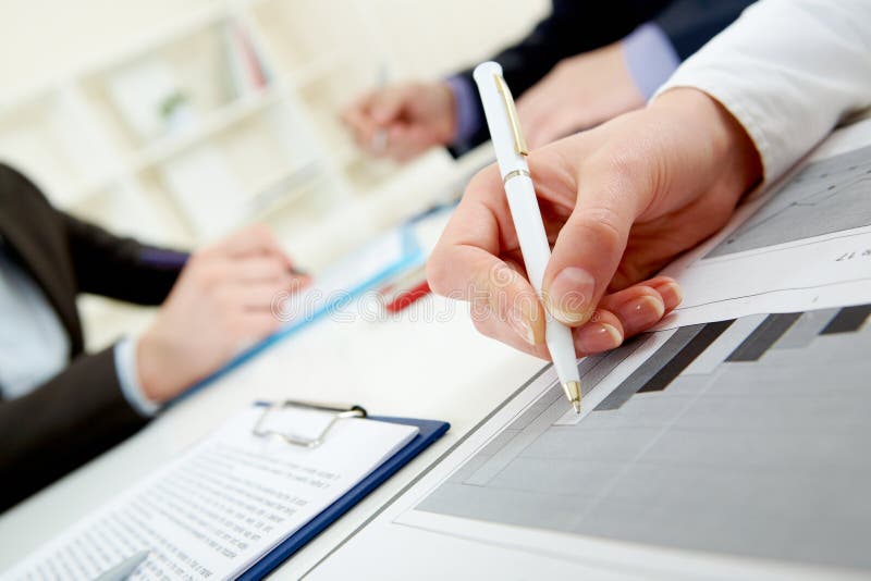 Written work stock image. Image of plan, paper, commerce - 11730629