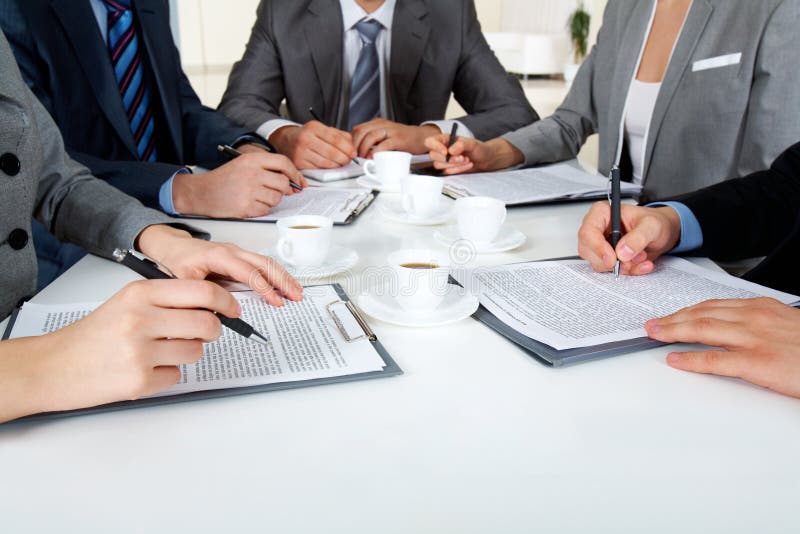 Written work stock image. Image of plan, paper, commerce - 11730629