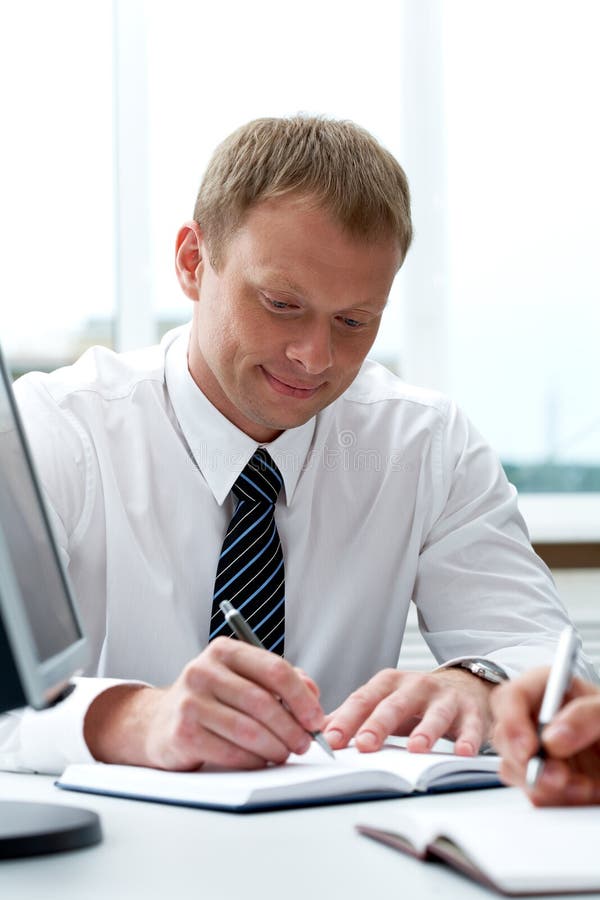 Written work stock photo. Image of improvement, close - 6923922