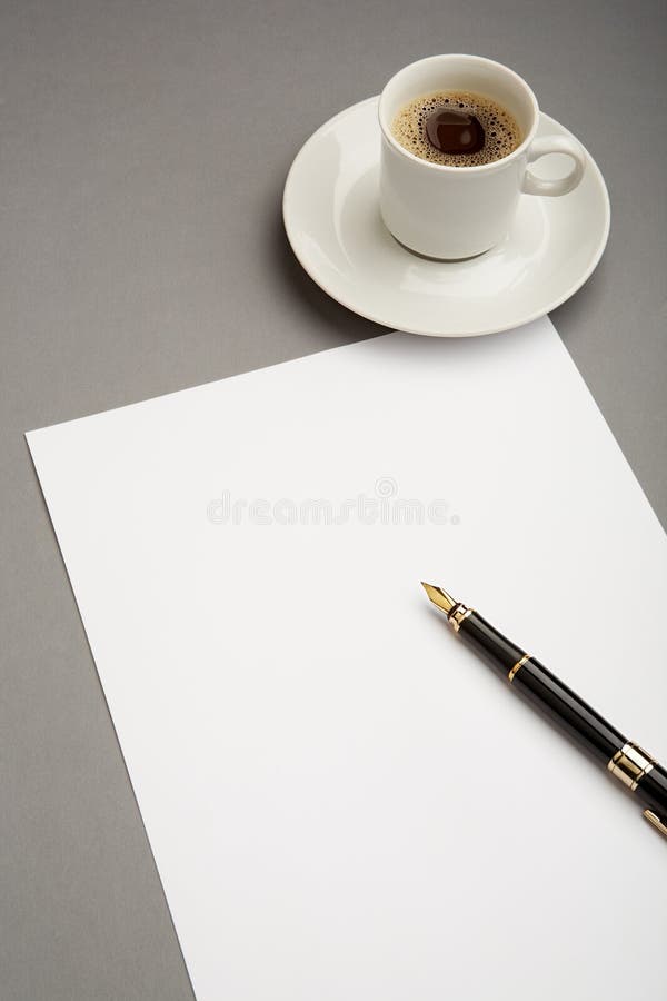 Written work stock photo. Image of page, ballpoint, financial - 17315502