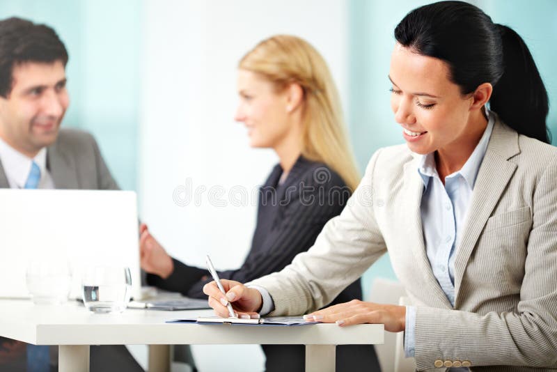Written work stock photo. Image of foreground, leader - 25443770