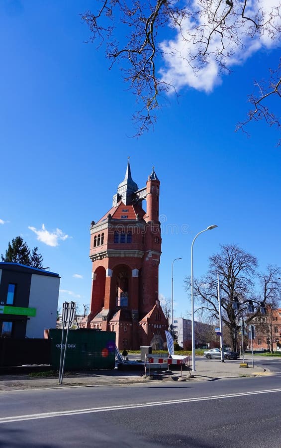 Wroclaw water tower editorial image. Image of tourism - 253150320