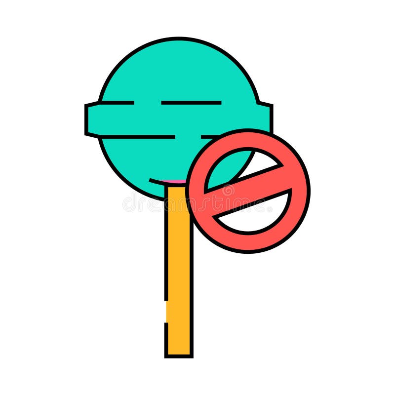 Wrong Answer Icon Color Illustration Stock Illustration - Illustration ...