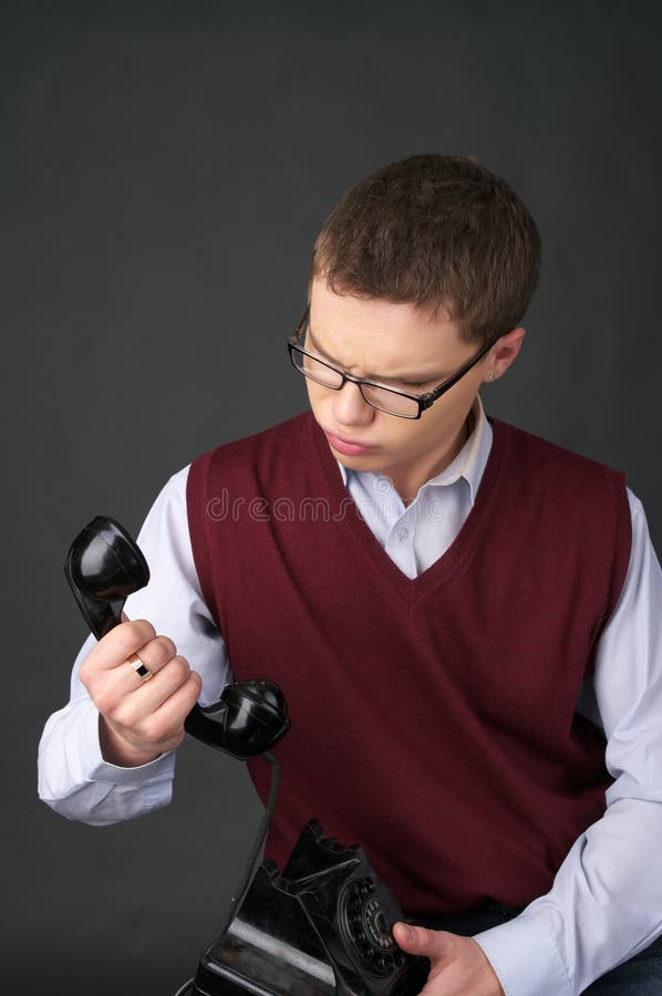 Wrong call stock image. Image of grey, answer, concept - 12317063