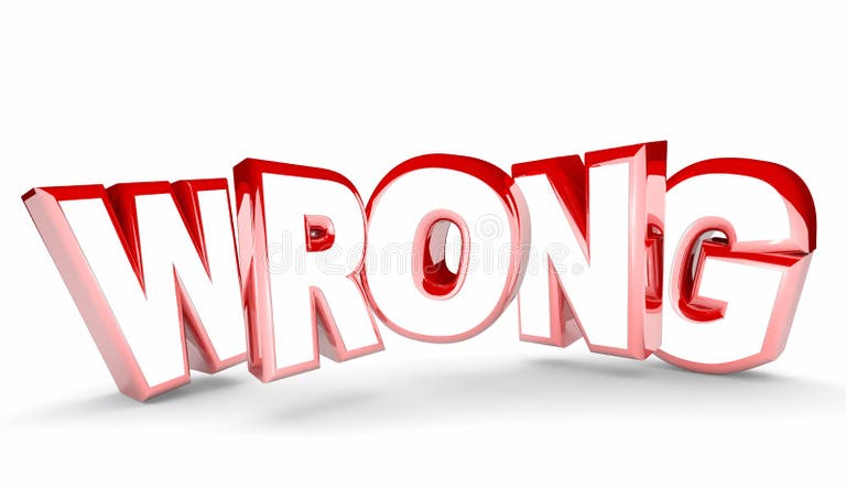 Wrong Answer Stock Illustrations – 5,338 Wrong Answer Stock ...