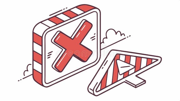 Wrong Mark, Incorrect, Error, and Mistake Symbol Vector Design ...