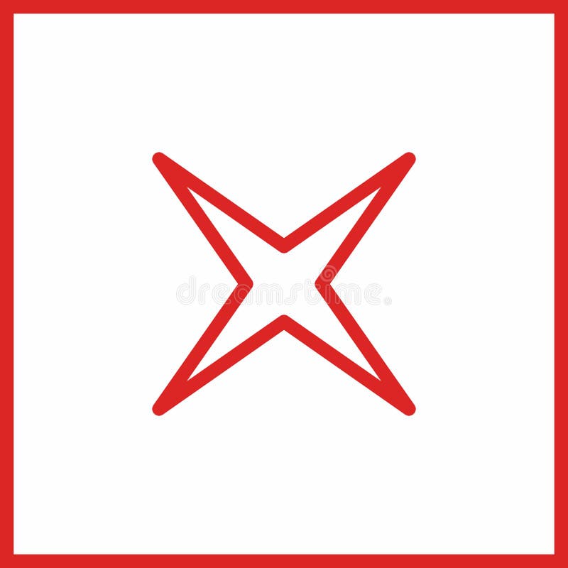 Wrong Marks, Cross Marks, Rejected, Disapproved, No, False, Not Ok ...