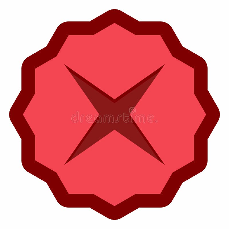 Wrong Marks, Cross Marks, Rejected, Disapproved, No, False, Not Ok ...