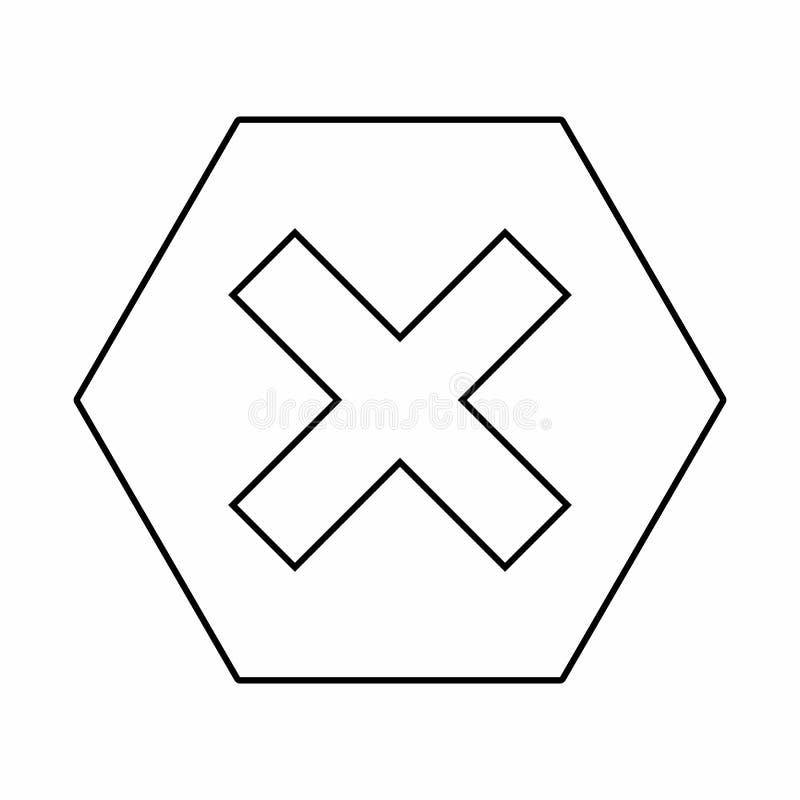 Wrong Marks, Cross Marks, Rejected, Disapproved, No, False, Not Ok ...