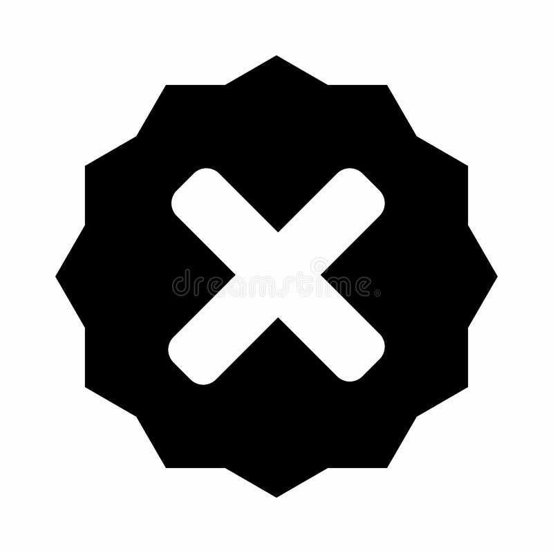 Wrong Marks, Cross Marks, Rejected, Disapproved, No, False, Not Ok ...