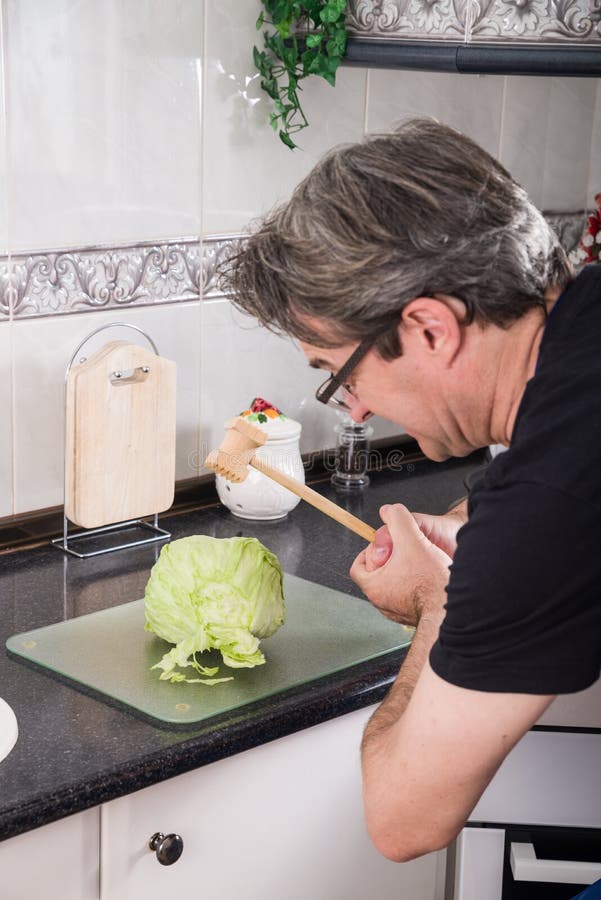 Wrong tool stock photo. Image of housework, male, hammer - 73479652