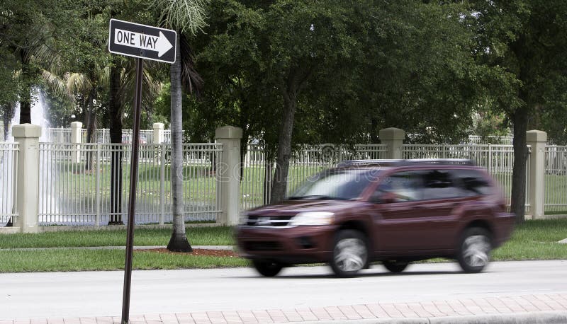Wrong Way stock photo. Image of sign, road, rules, dangerous - 26709764
