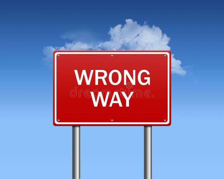 Wrong Road Stock Illustrations – 4,963 Wrong Road Stock Illustrations ...