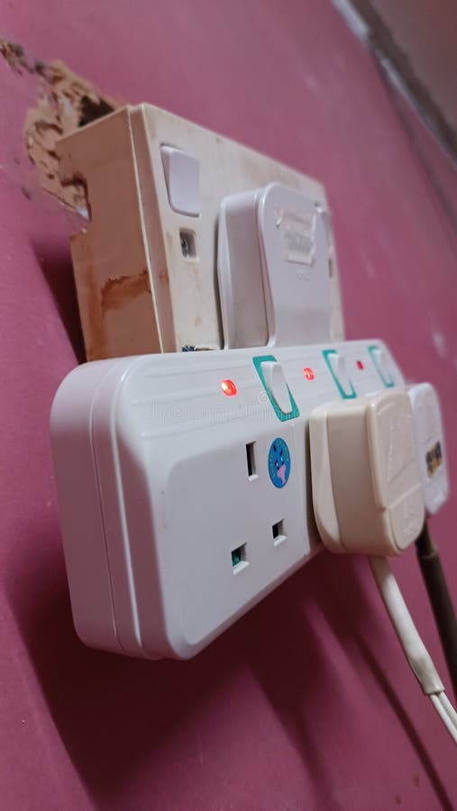 Wrong wiring stock image. Image of light, wrong, contraction - 282961479