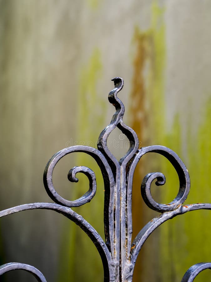 Wrought iron decoration stock photo. Image of decorative - 52753788
