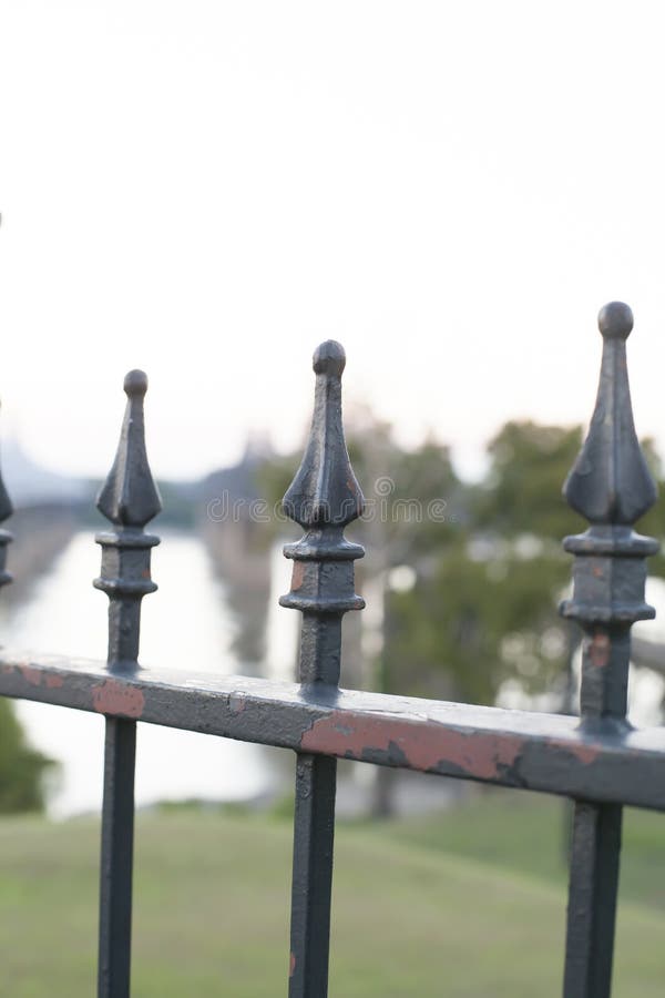 161 Metal Stockade Fence Stock Photos - Free & Royalty-Free Stock ...