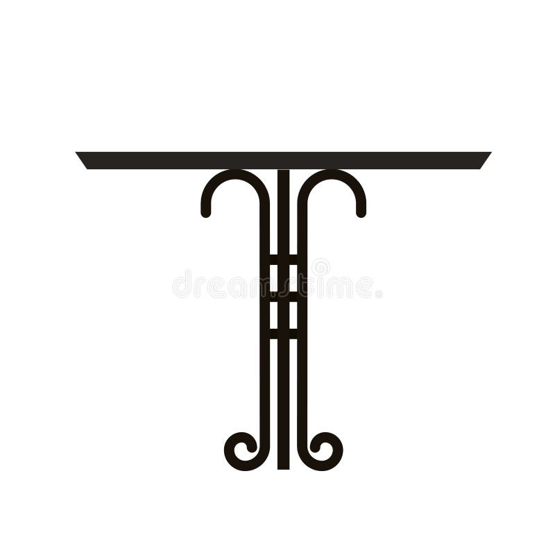 Wrought Iron Frame Vector Set. Stock Vector - Illustration of wave ...